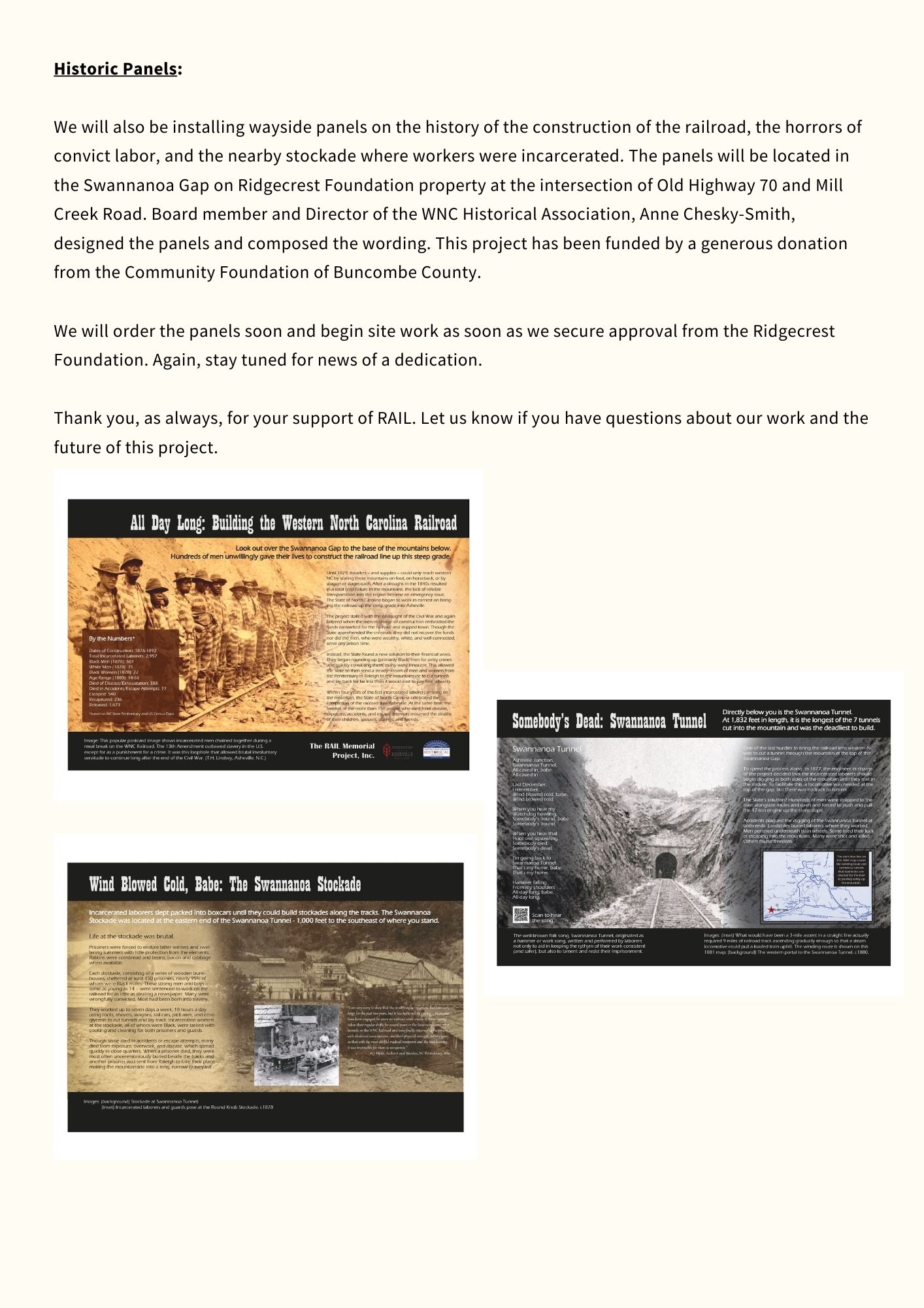 RAILings Newsletter – The RAIL Project